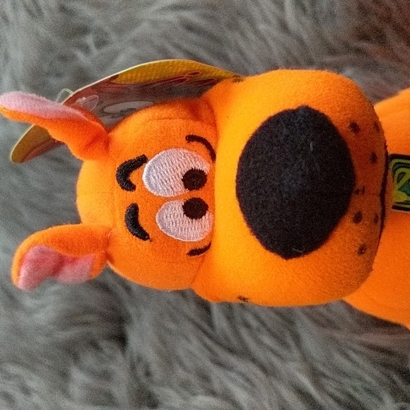 toy factory | Toys | 9 Fluorescent Neon Orange Scooby Doo Plush | Poshmark